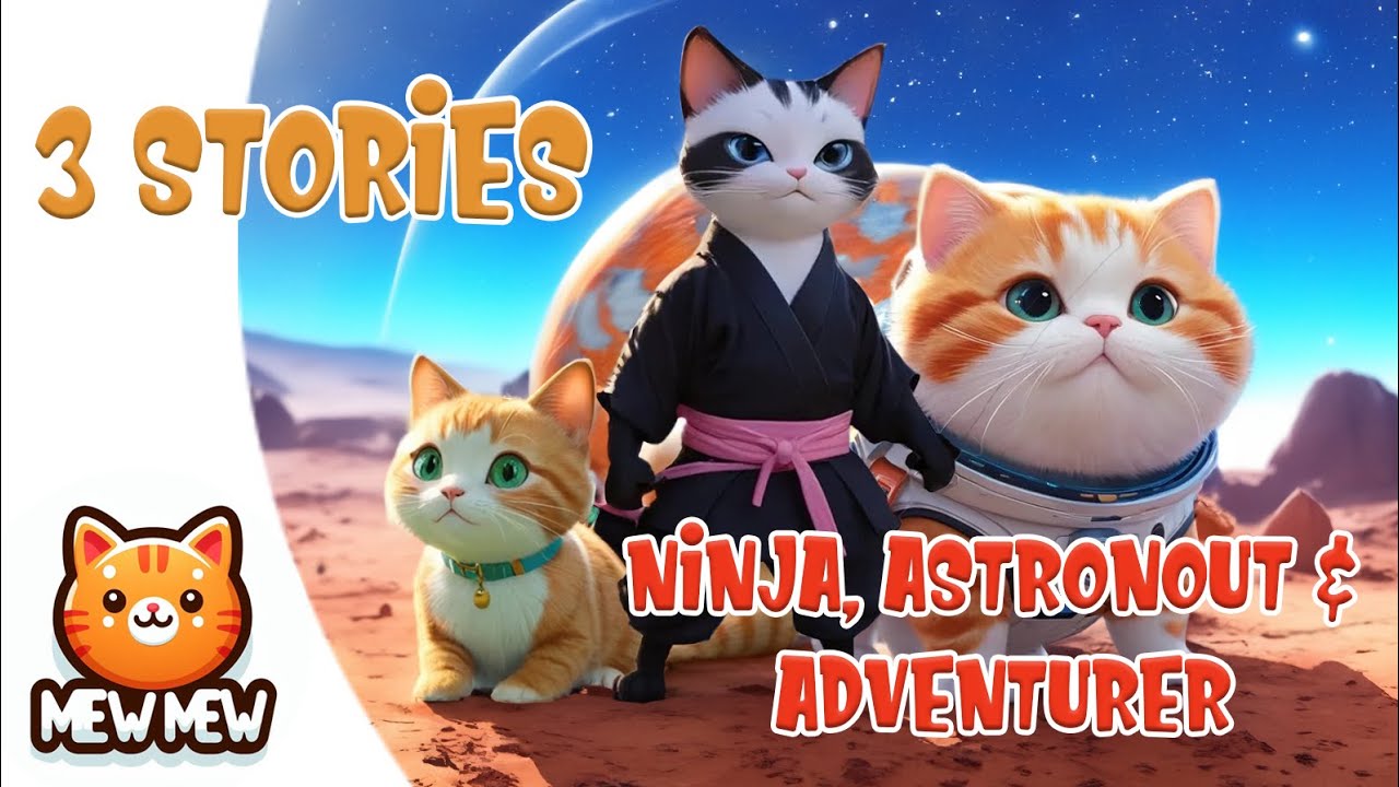 Three Stories Cat. Very Insightful for Kids!! | Bedtime Stories For ...