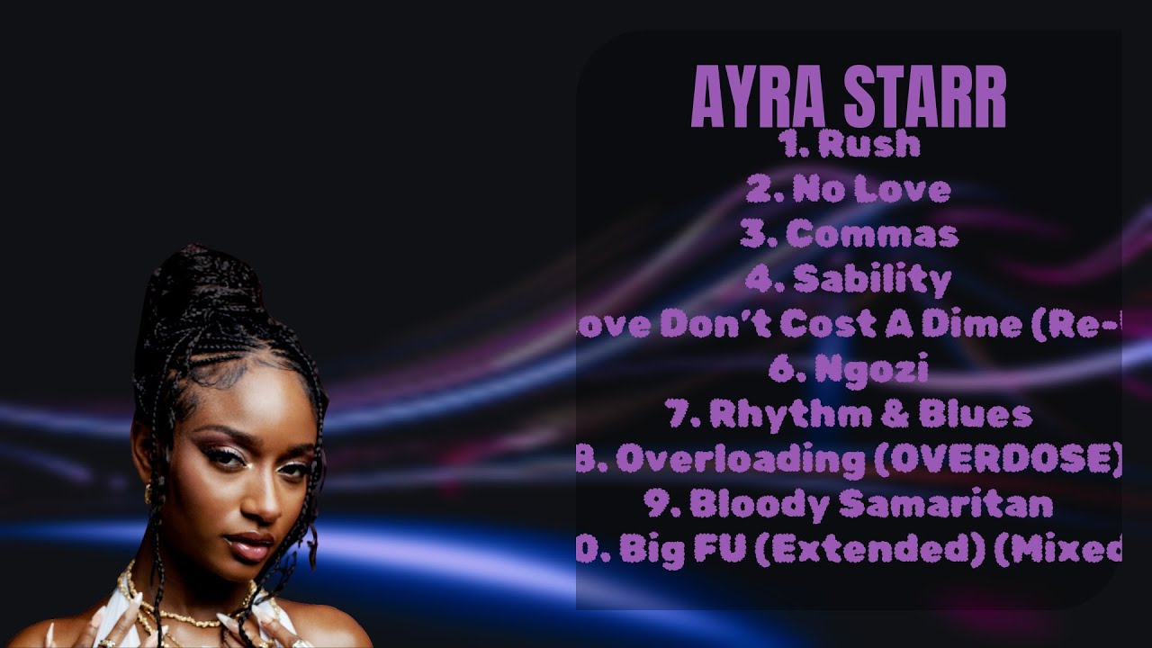 Ayra Starr-Best of Hits 2024 Edition-Superior Songs Compilation-Praised ...