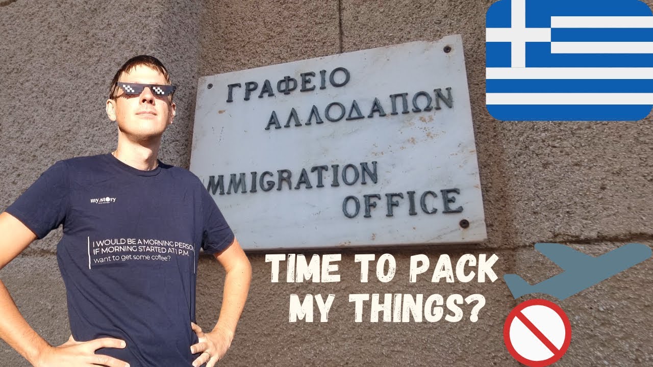 Navigating the Immigration Office: Life in Greece as a Foreigner - YouTube