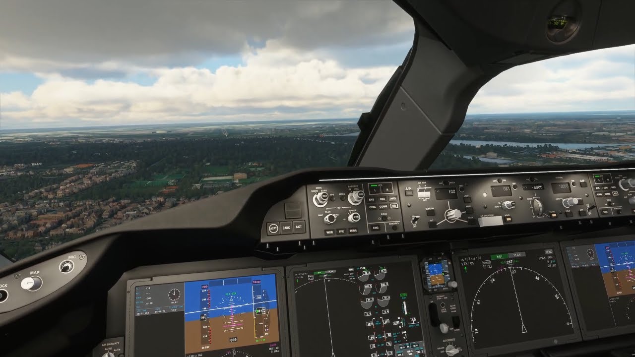 Vancouver to Amsterdam (Take off and landing) Flight Simulator 2020 [HD ...