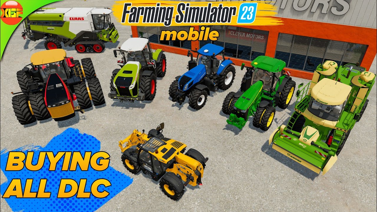 I Purchased every Single DLC Vehicle and Tool in Farming Simulator 23 ...