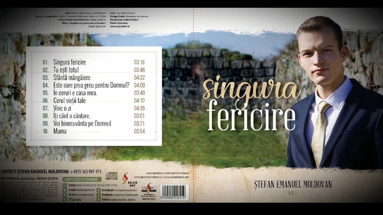 Singura fericire - Stefan Emanuel Moldovan - YouTube