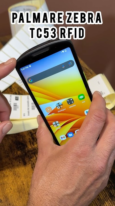NUOVO PALMARE RFID ZEBRA TC53 - YouTube
