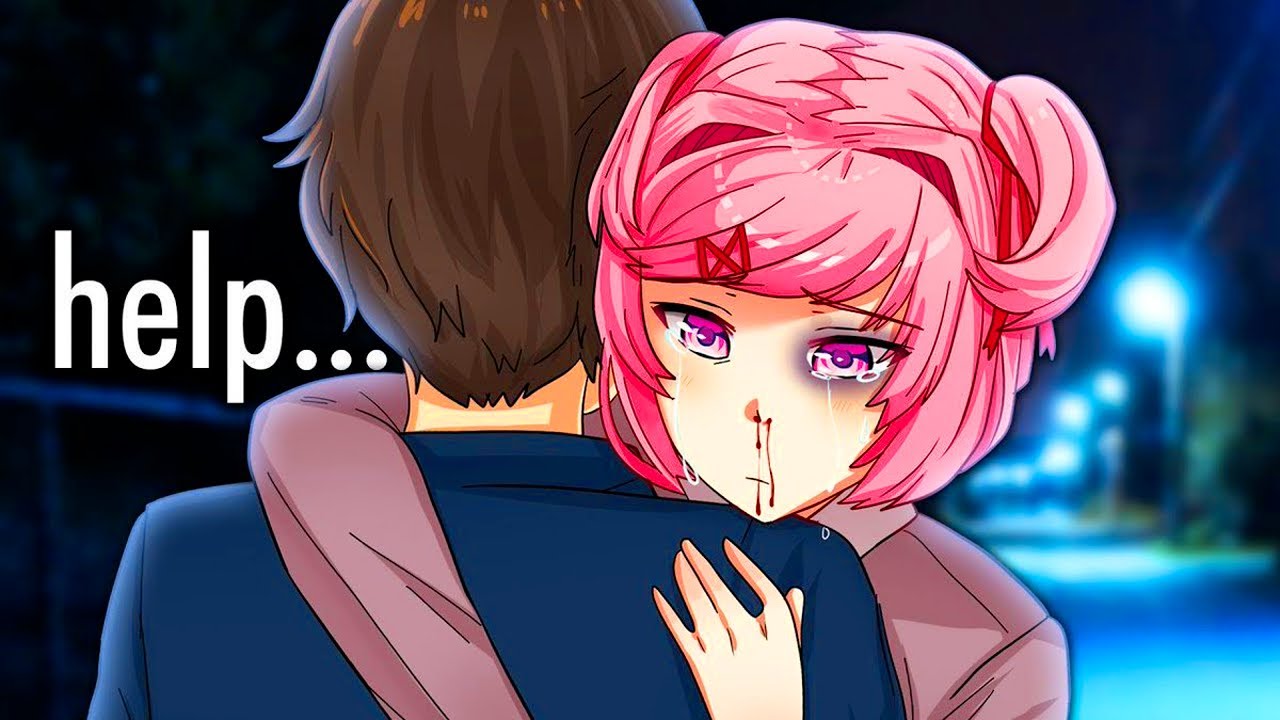 A little Natsuki Sadness (DDLC Exit Music MOD) (FULL) - YouTube