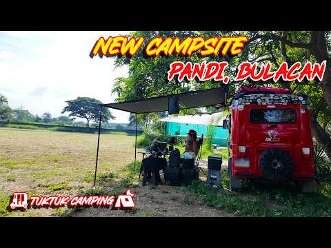 Solo Tuktuk Camping! Exploring a New Campsite in Pandi, Bulacan
