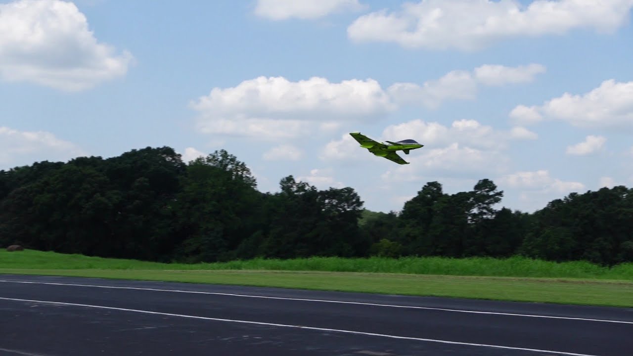 SAB Lizard EDF Deep Stall Crash - YouTube