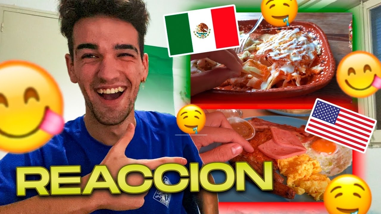DESAYUNO MEXICANO 🇲🇽 vs DESAYUNO GRINGO 🇺🇸 COMIDA DE MÉXICO - 🇪🇸ESPAÑOL ...