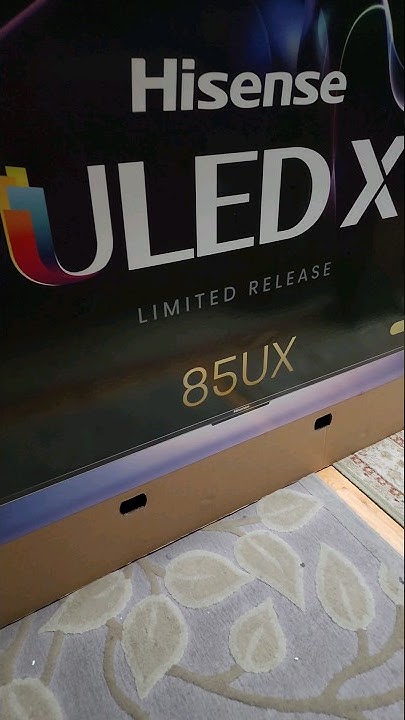 UX HISENSE IS AN ABSOLUTE MONSTER!! ULED X #UX #HISENSEUX #ULEDX - YouTube