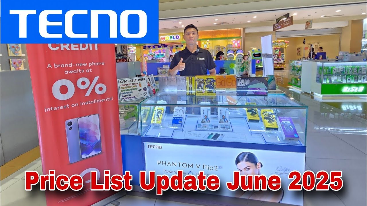 Tecno Price List Update Nationwide June 2025 | Tecno Camon 40 Series ...