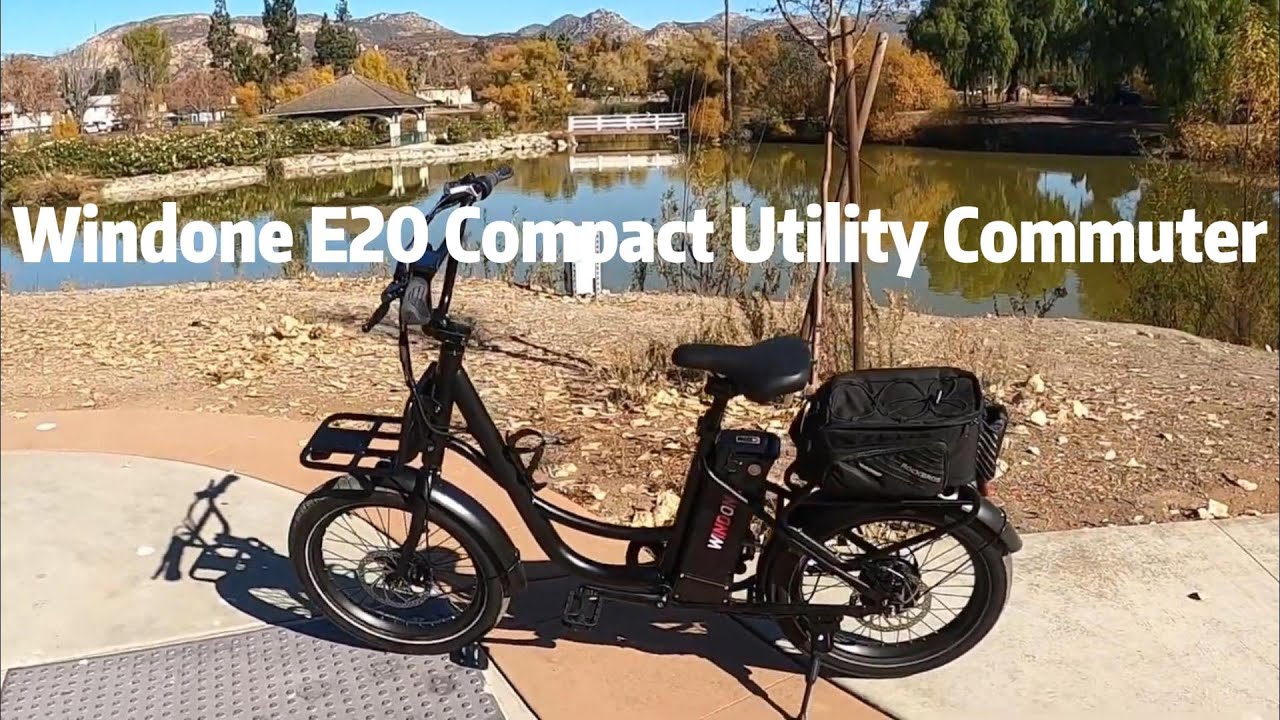 Windone E20 Compact Utility Commuter | Comfotable Commute Bike - YouTube