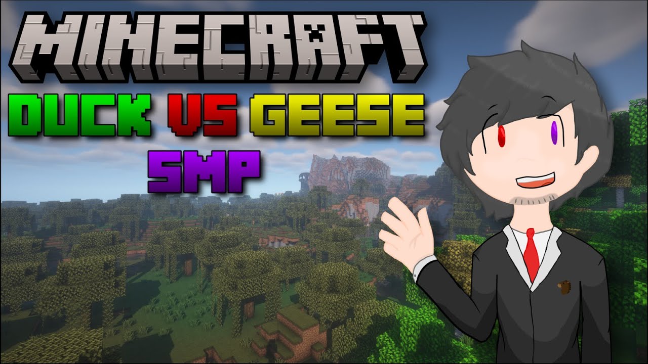 Duck VS Geese SMP | Finally Making A Base | Minecraft Live - YouTube