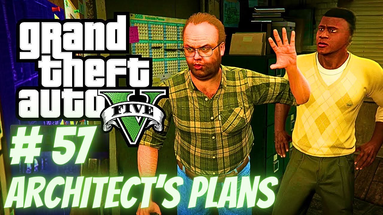 GTA 5 Mission 57-Architect's Plans | Michael vs. A Very Confused ...