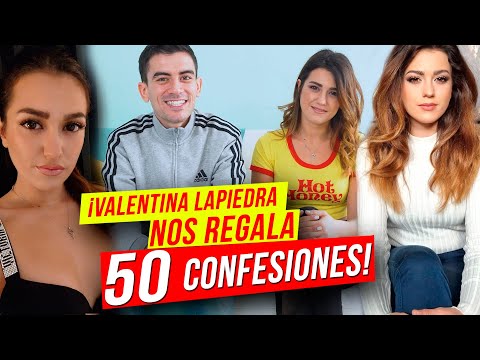 Valentina Lapiedra lo cuenta todo: ¡Aquí sus 50 SECRETOS! 💥💥