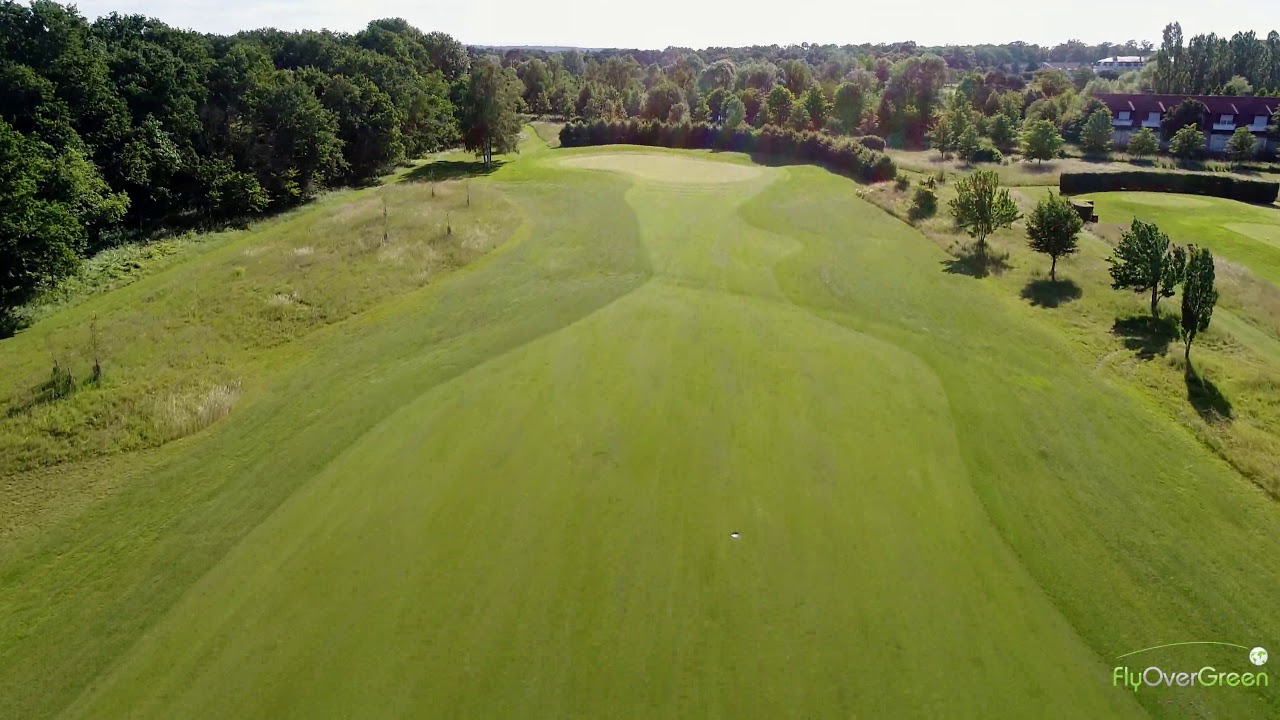 Garden Golf Forêt de Chantilly - drone aerial video - Chantilly - Hole ...