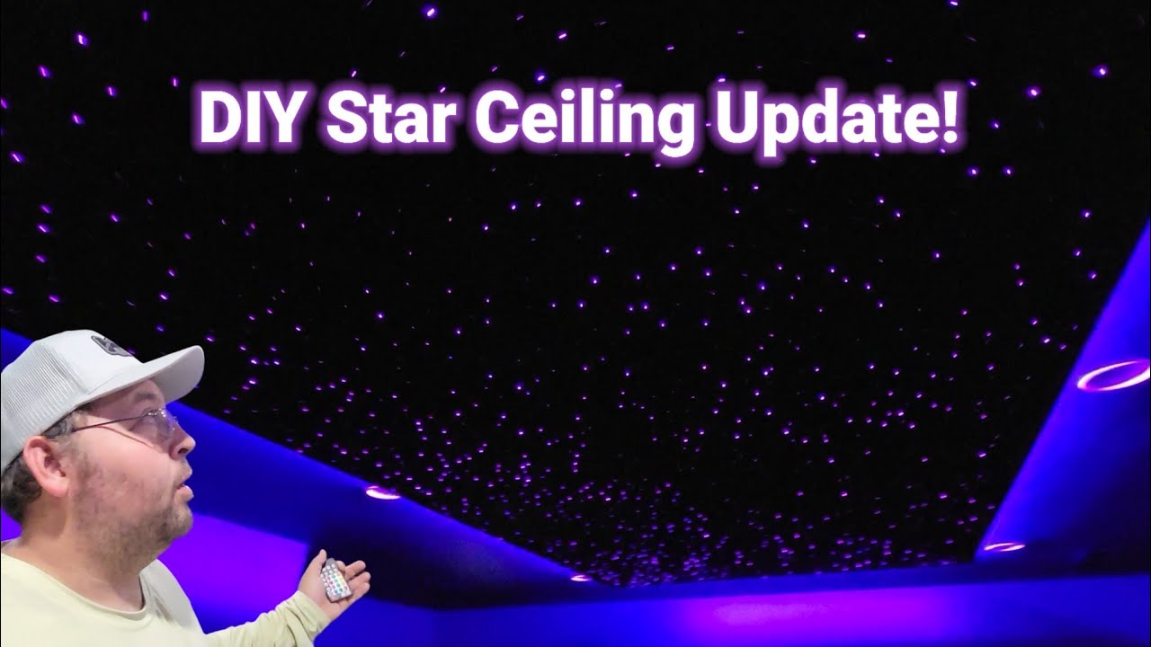 7 Months Later: DIY Star Ceiling Update & Review - YouTube