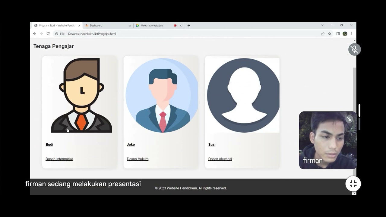 Project Pemrograman Berbasis Web | - YouTube