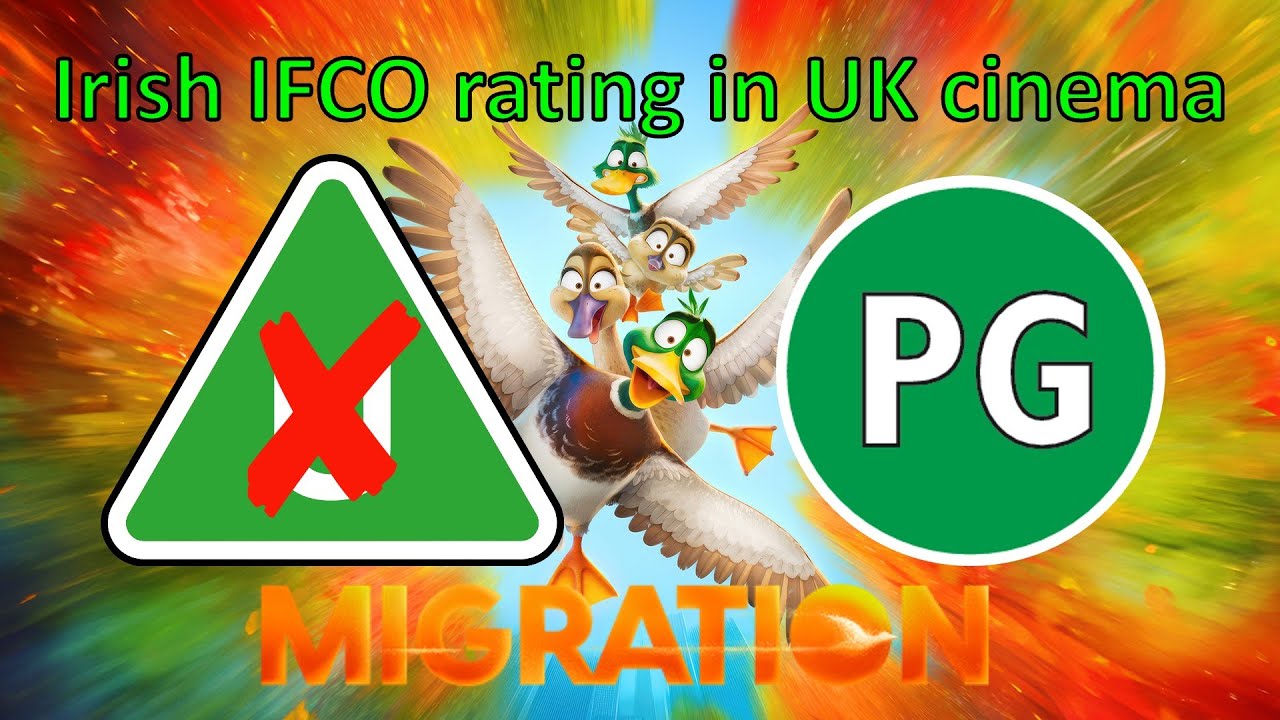 Irish IFCO film rating in UK cinema - YouTube