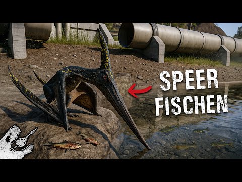 Der PTERANODON kann jetzt SPEERFISCHEN 🐟 Überleben als PTERANODON 🦅 - The Isle
