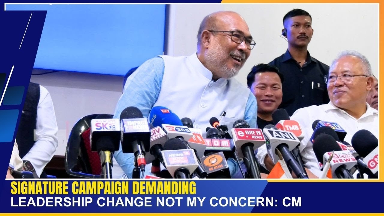 SIGNATURE CAMPAIGN DEMANDING LEADERSHIP CHANGE NOT MY CONCERN: CM | 23 ...