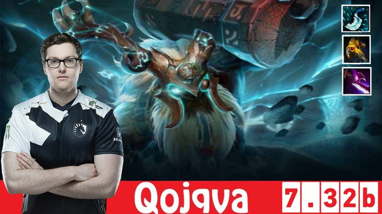 [DOTA 2] Qojqva the EARTHSHAKER [OFFLANE] [7.32b] - YouTube