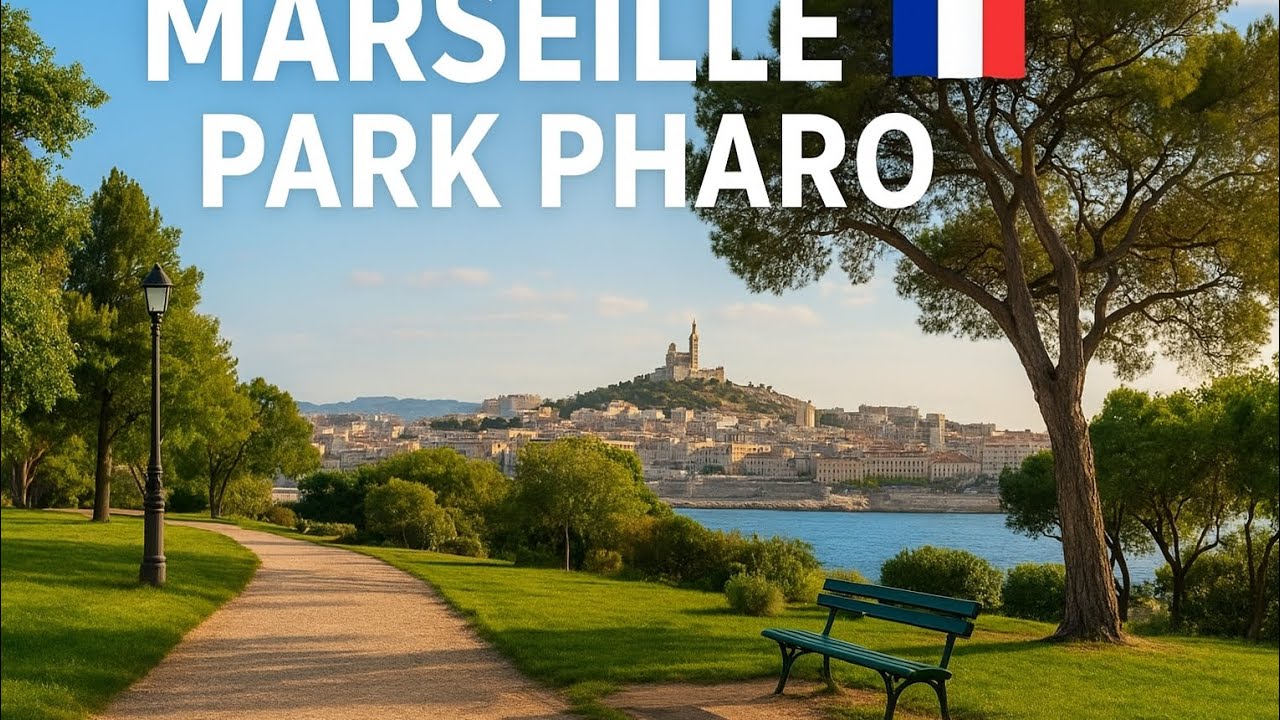 Marseille Park Pharo 🇫🇷 | Part 3 | Stunning 4K Walk with Music - YouTube