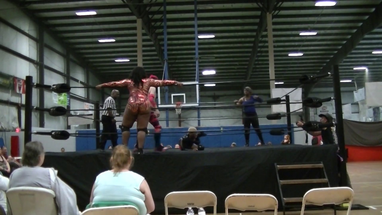 SuperKrazee Wrestling (6/2/18): Intergender Tag Team Match - YouTube
