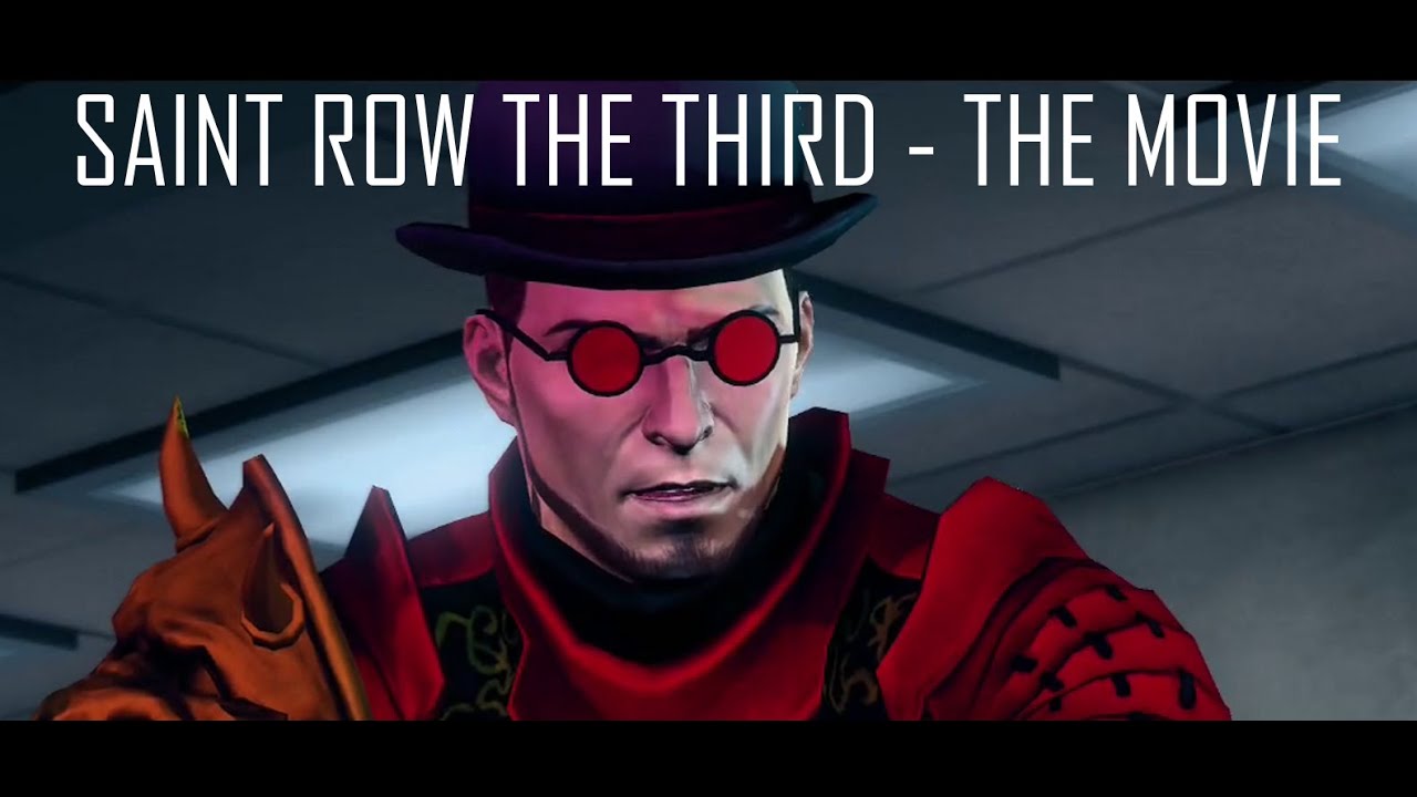 SAINT ROW THE THIRD - The Movie (GAME MOVIE - Movie Cutscenes, Main ...