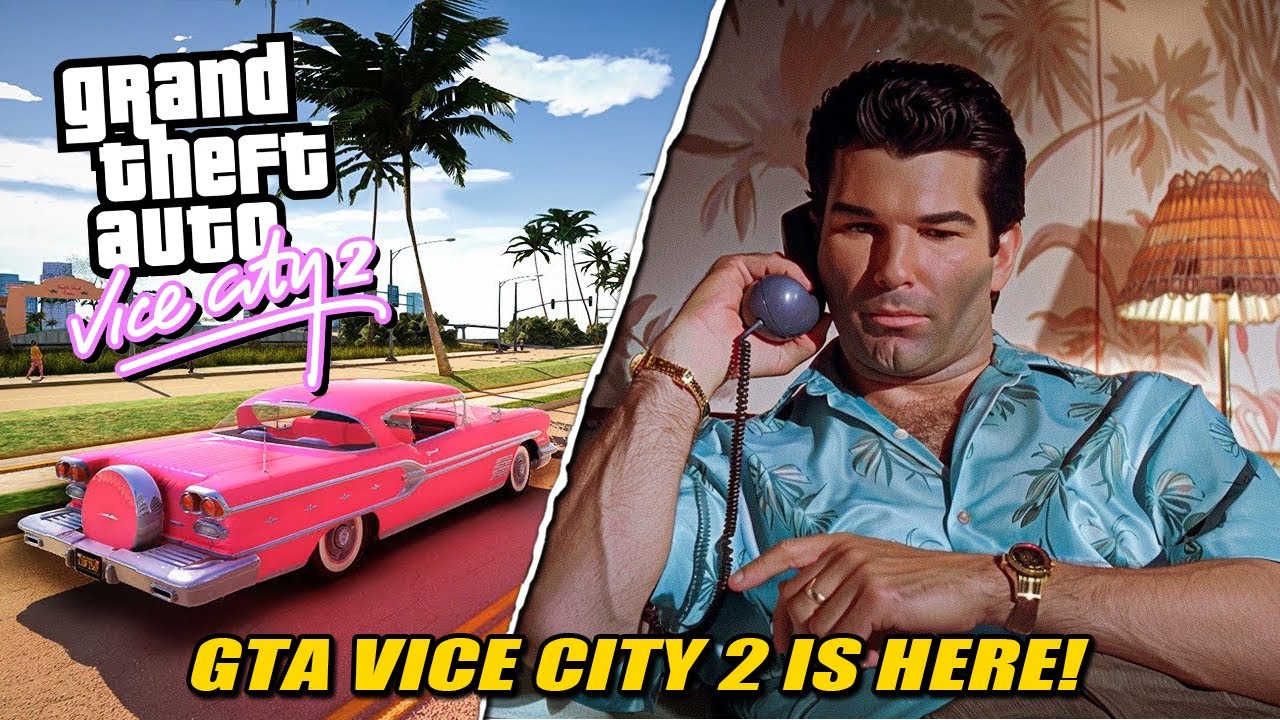 Finally GTA Vice City 2 is Here 😍 With Realistic Graphics 🔥 - YouTube