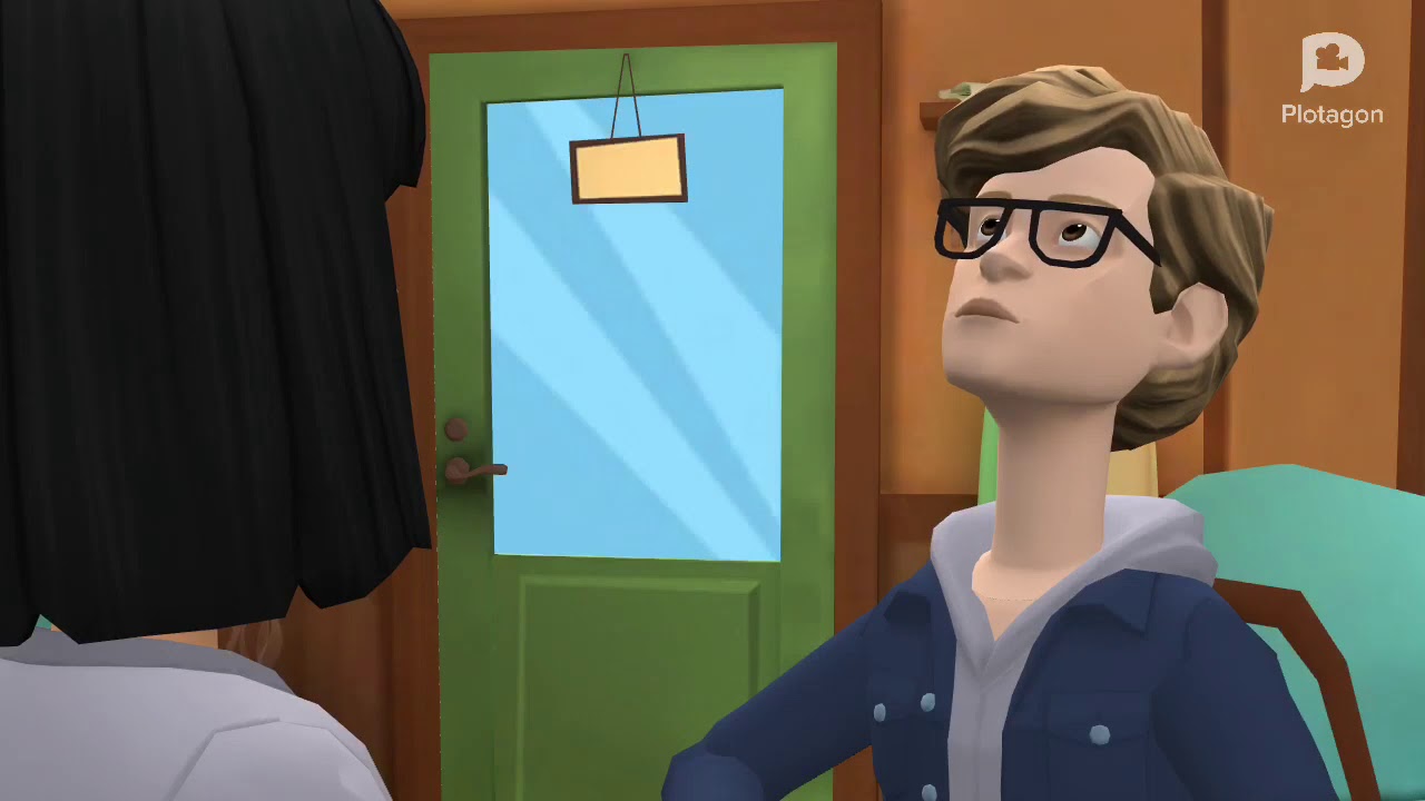 the solitaire scene with tori and michael in the café - YouTube