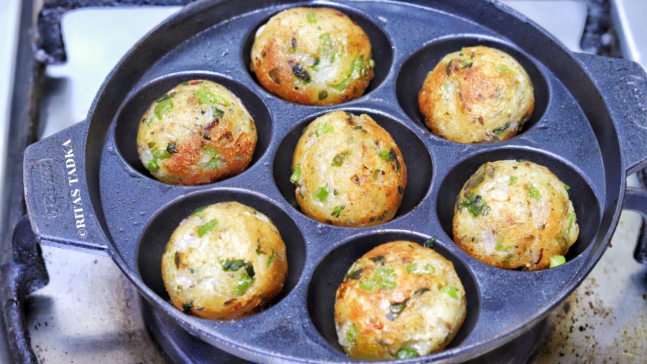 Bread Appe Recipe | Instant Breakfast Recipe | Indian Tasty Snacks ...