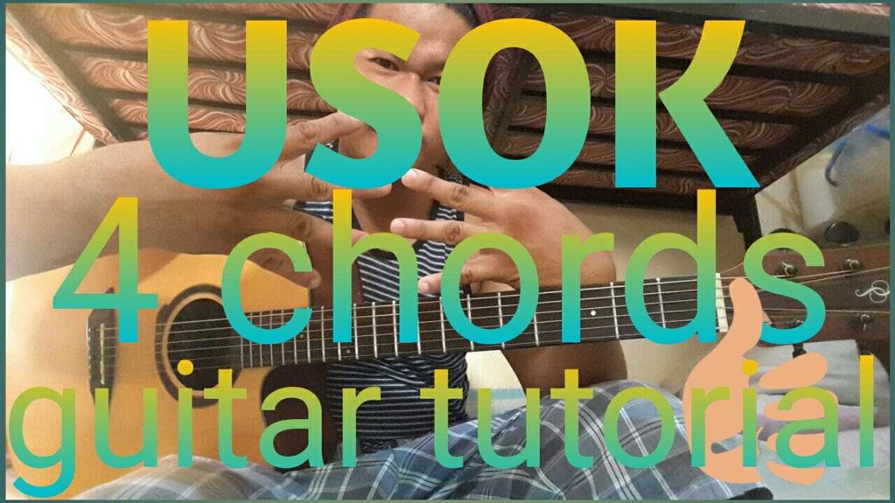 Usok by chocolate factory guitar tutorial - YouTube