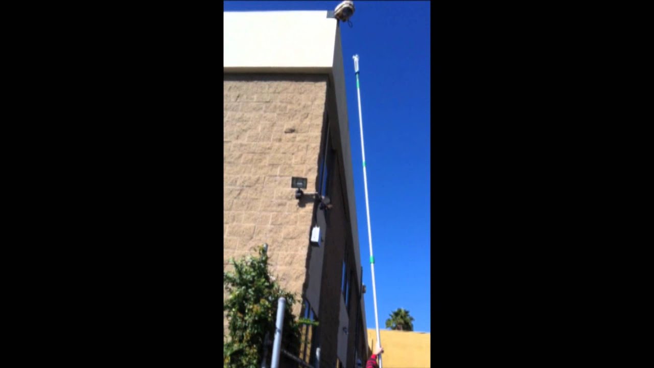 Right way to clean camera enclosure - YouTube