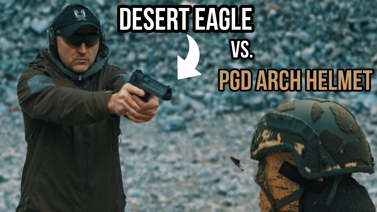 PGD ARCH GEN-3 vs .50 AE Desert Eagle - YouTube