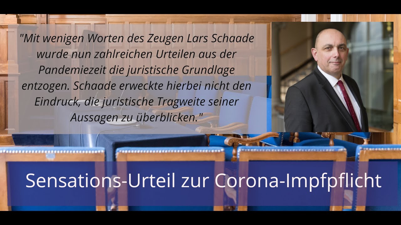 Sensations-Urteil zur Impfpflicht - Anwältin beschreibt ...