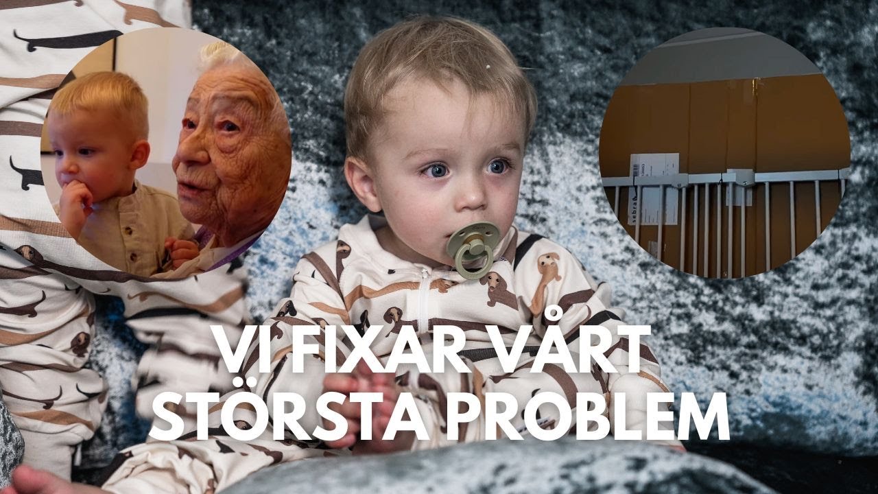 Morfar fixar vårt störta problem med trillingarna - YouTube