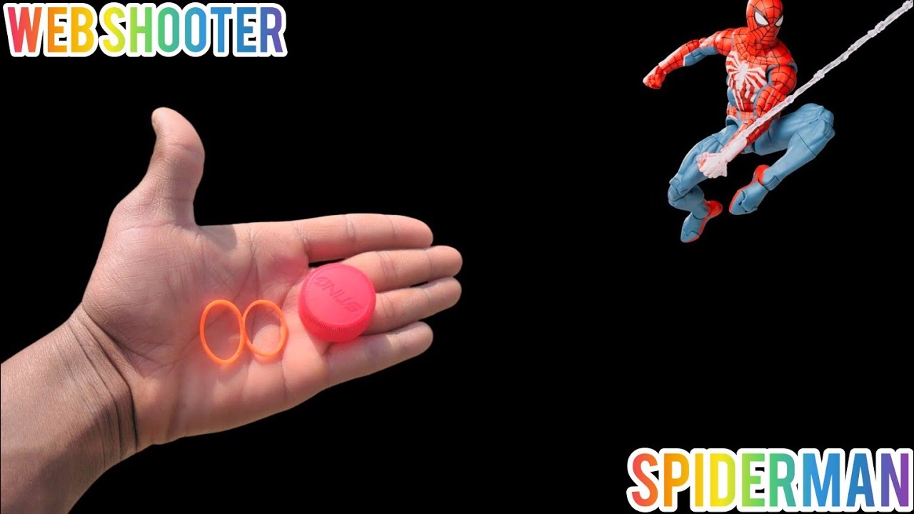 Amazing Spider-Man gun 🔥//web shooter paper craft// SpiderMan gun - YouTube