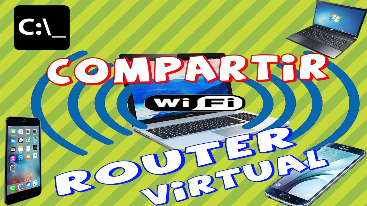 Como convertir tu PC o Laptop en un ROUTER sin PROGRAMAS (Windows 7, 8 ...