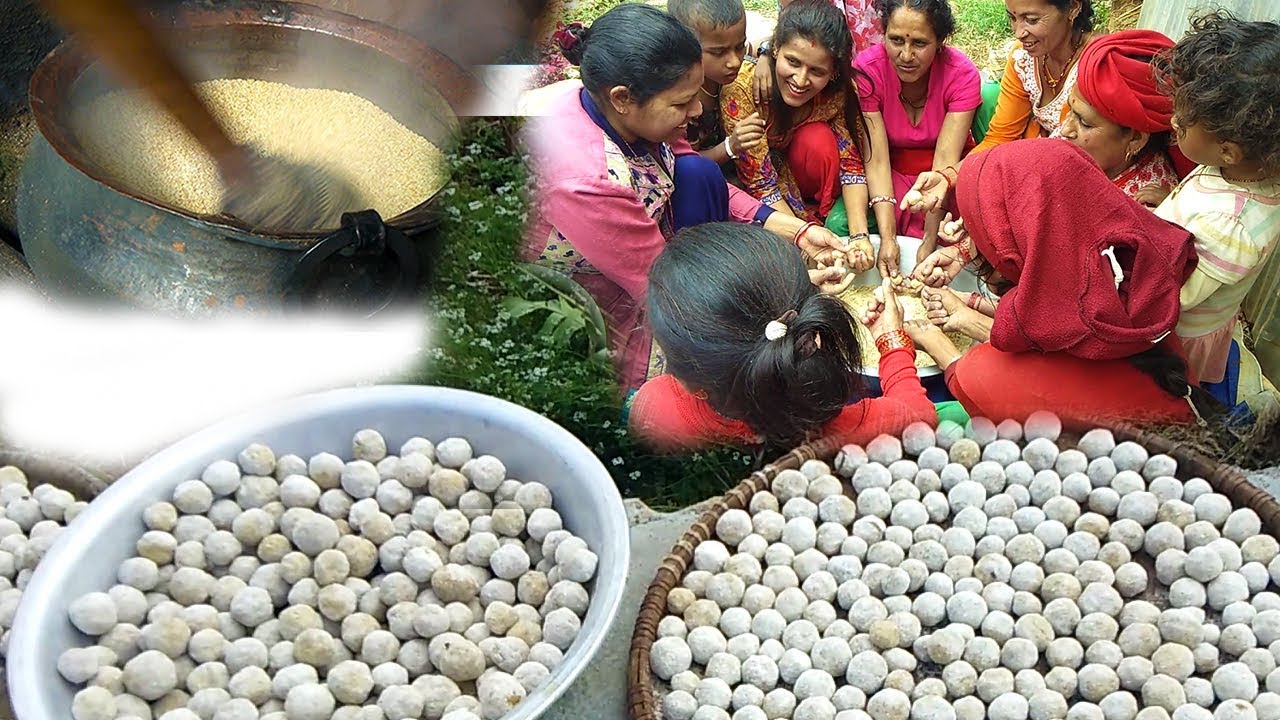 Wedding Kasar Recipe | गाउँघरको विबाहमा यसरी कसार बाटीदै ll How to Make ...