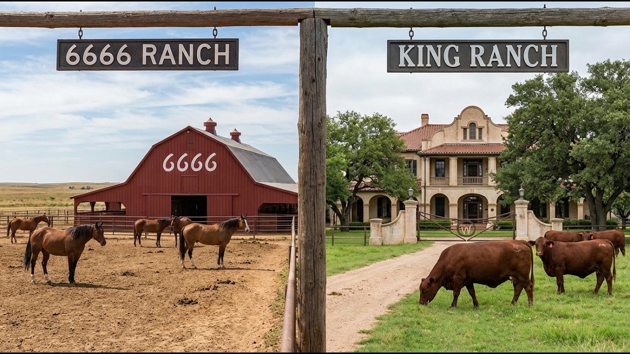 Inside America’s Largest Cattle Ranches King ranch Deseret ranch 6666 ...