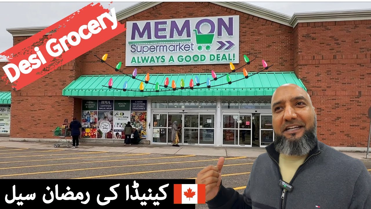Memon Supermarket | Desi Grocery Store | Ramadan Grocery Sale - YouTube