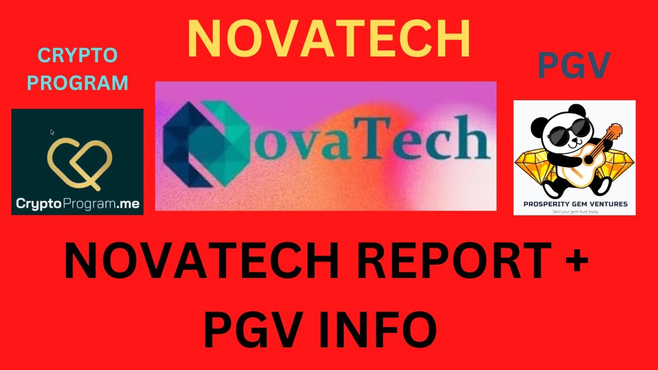 NOVATECH REPORT + PGV TIPS & TRICKS - YouTube