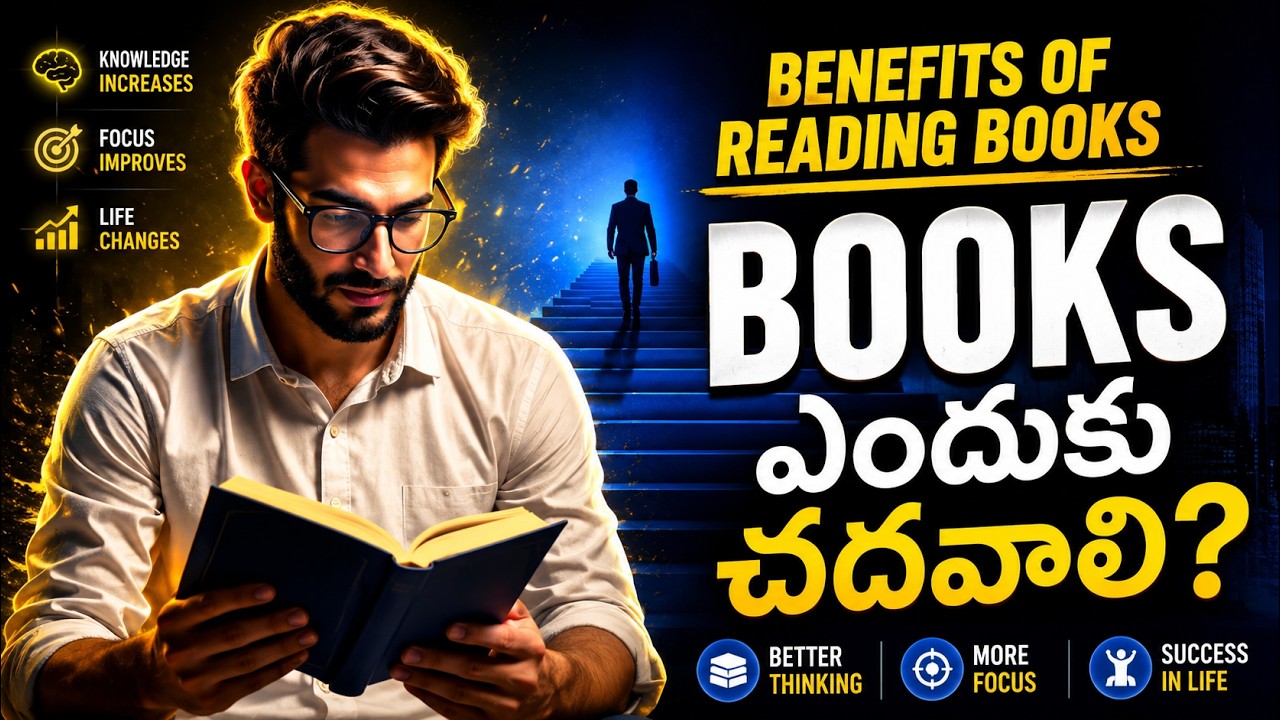 Explore the Hidden Benefits of Reading Books in Telugu | Telugu Podcast ...