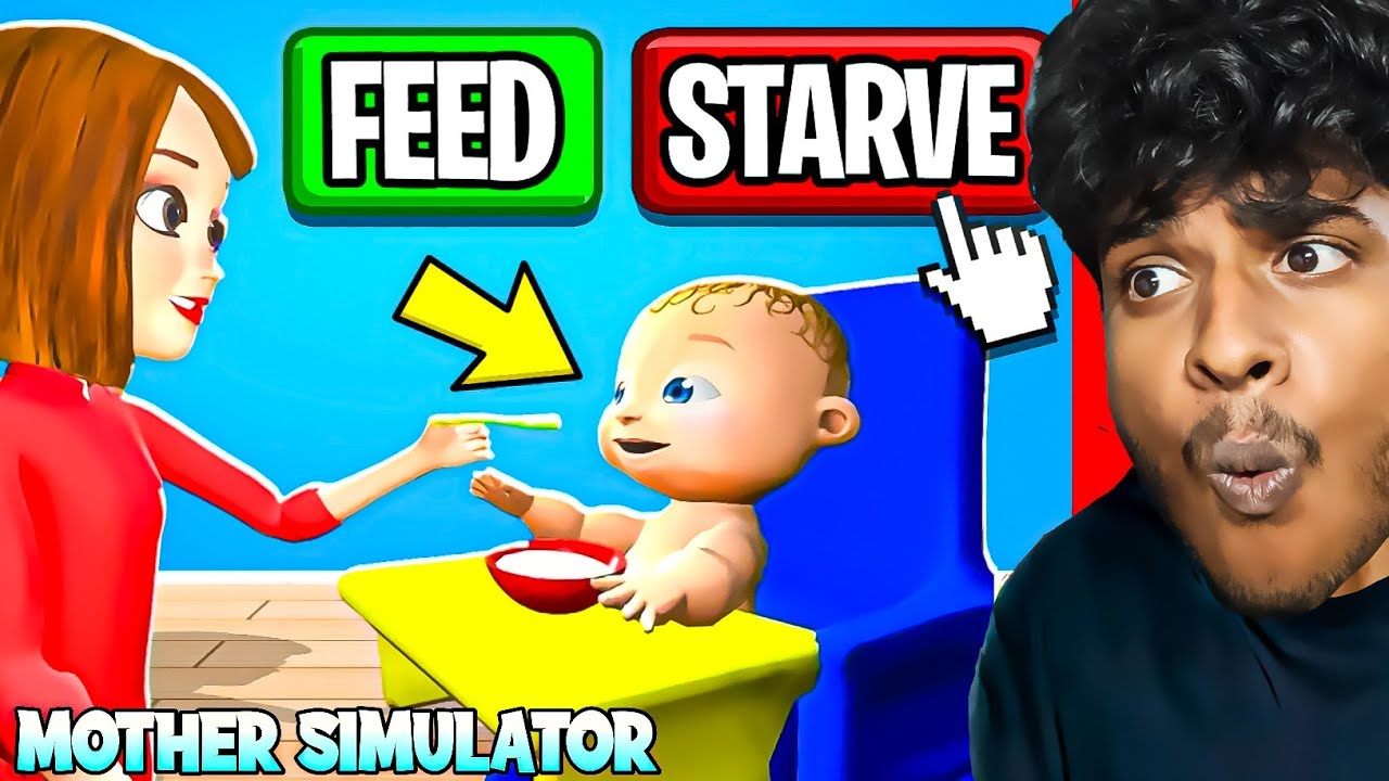 I became a mom|Mom life simulator gameplay part-1|On vtg! - YouTube