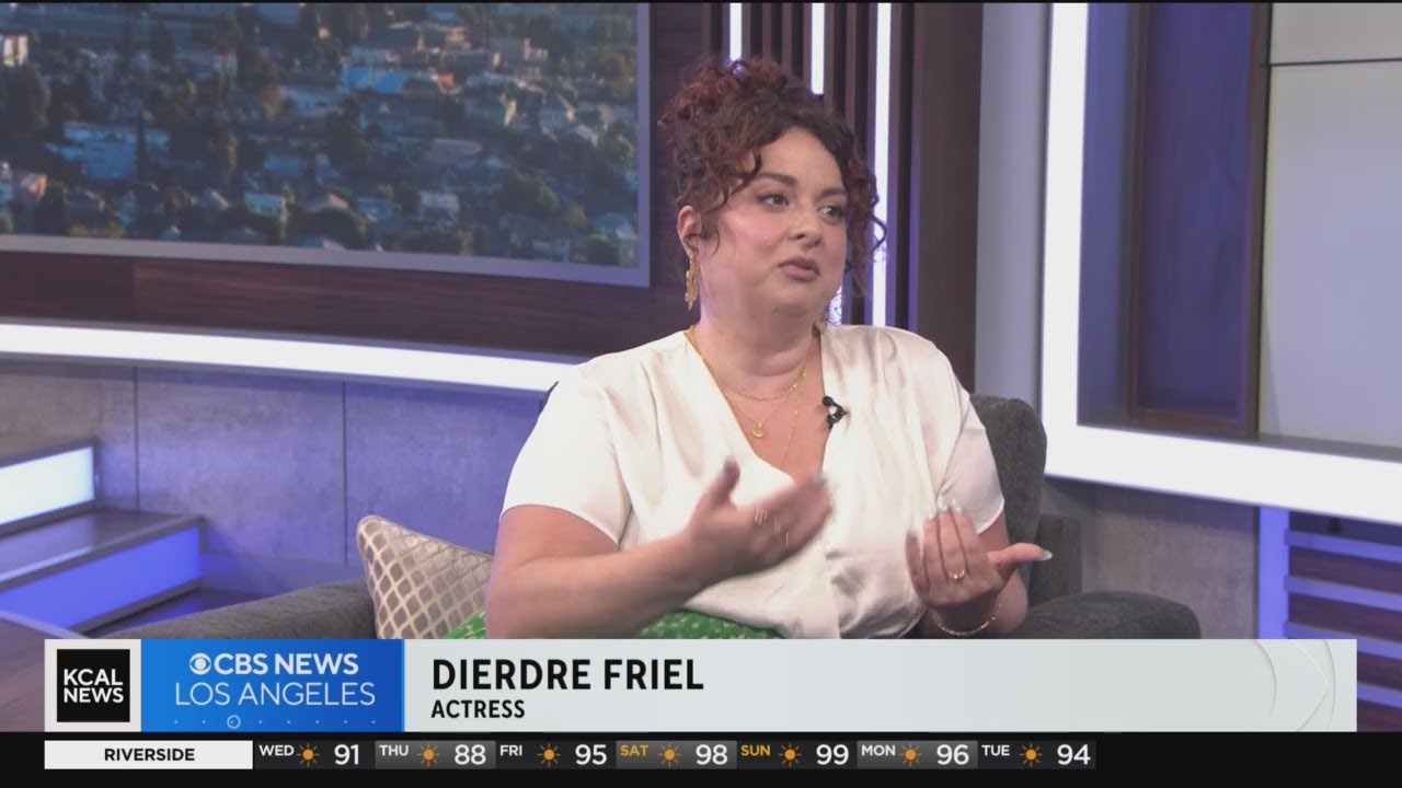 Actress Dierdre Friel on show “Physical” - YouTube