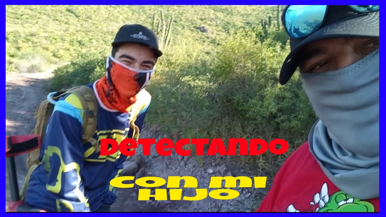 DETECTANDO por PRIMERA vez con mi HIJO - la mochila detector - YouTube