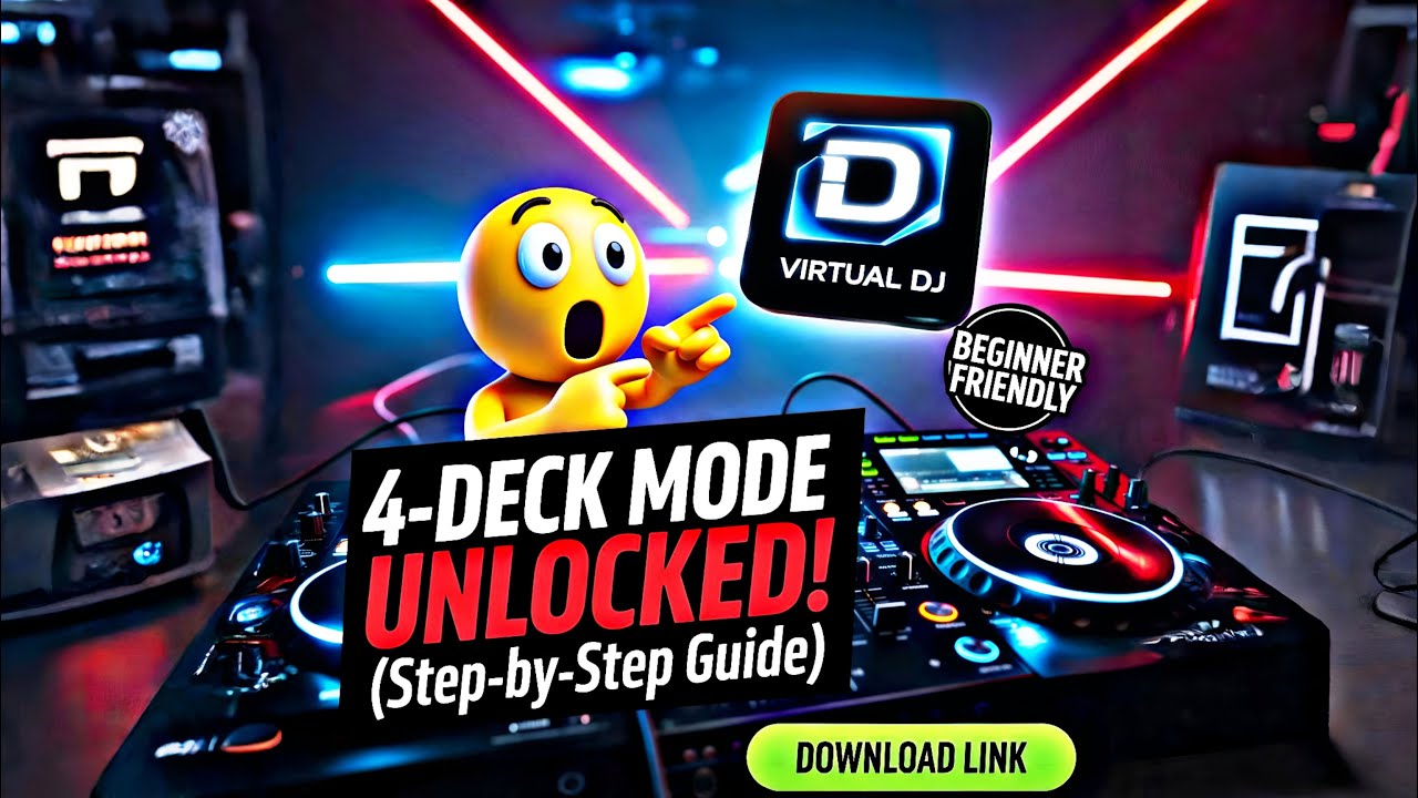 🔥MIYAGI DA DJ's SECRET | 4-Deck Virtual DJ Setup (FREE Download + Pro ...