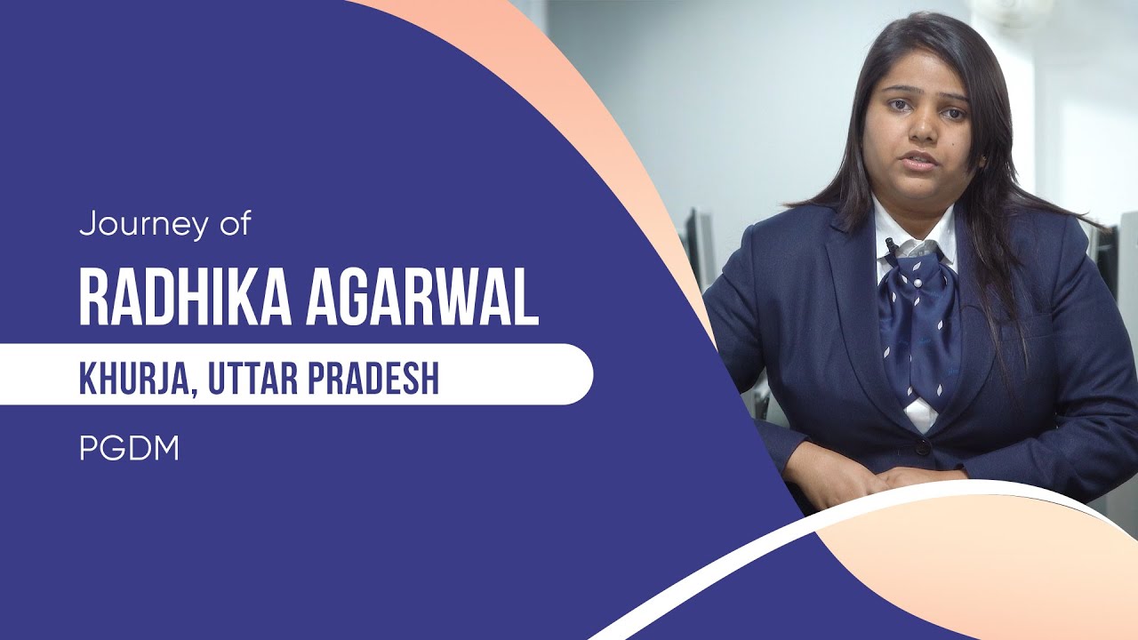 Student Stories | Radhika Agarwal PGDM | JIMS Rohini - YouTube