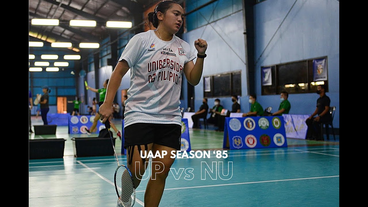 UAAP SEASON '85 WOMEN'S BADMINTON: Concepcion (UP) vs Dema-ano (NU ...