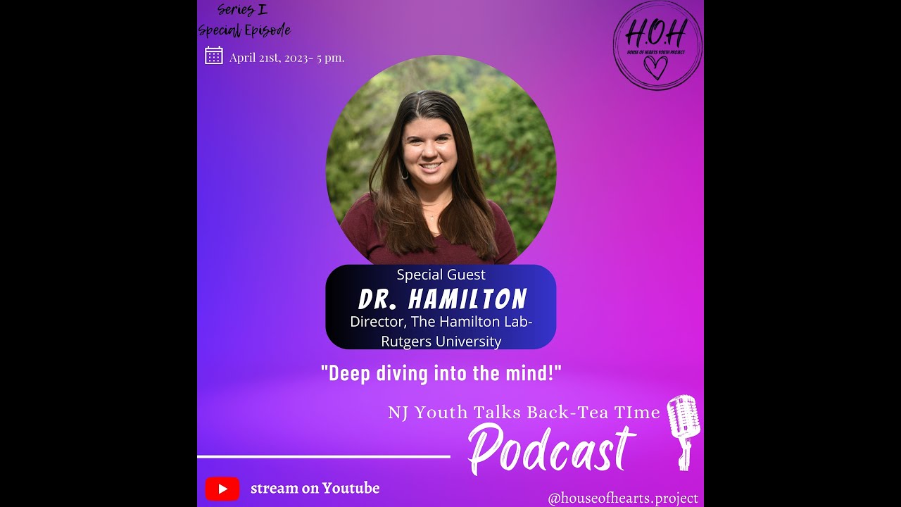NJ Youth Talks W Dr. Jessica Hamilton - YouTube