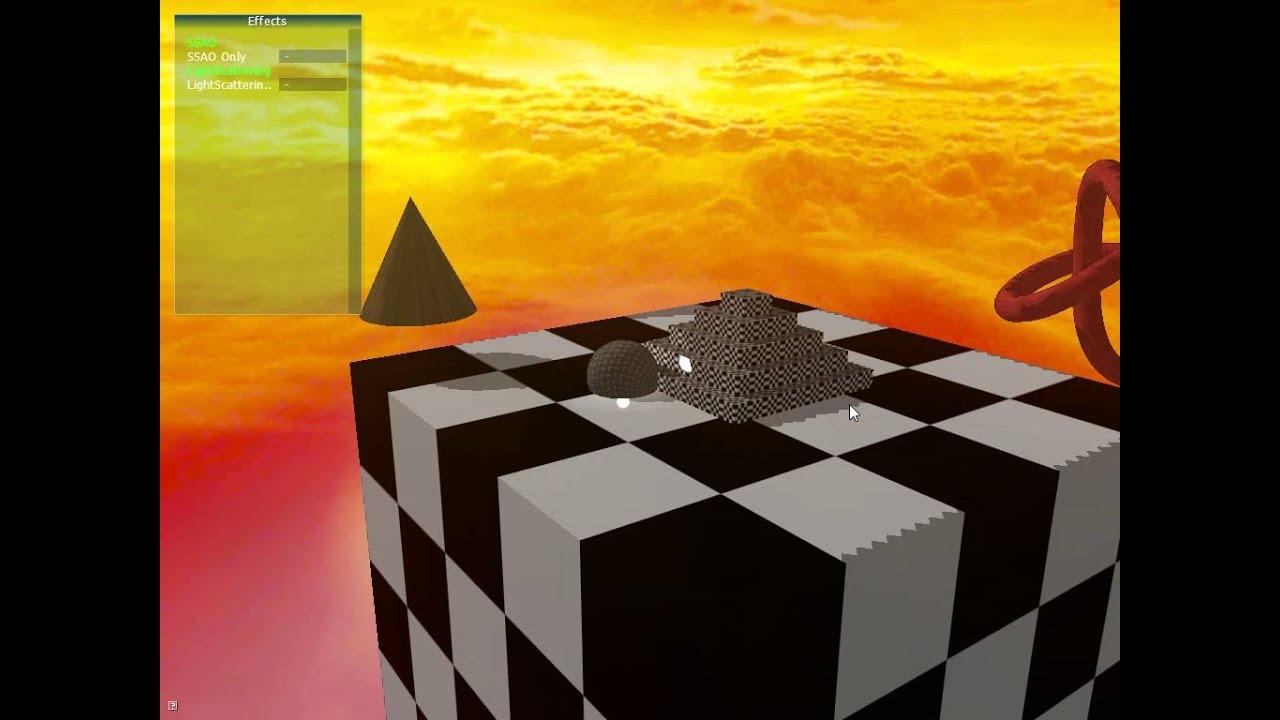 C++ DirectX 11 SSAO and Volumetric Light Scattering - YouTube